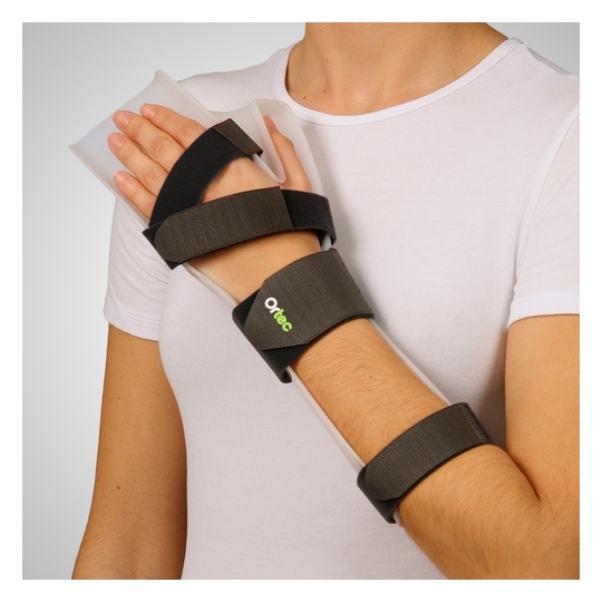 Férula postural de mano plana | Cuatro puntos de fijación