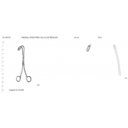 Randall pinza para cálculos renales